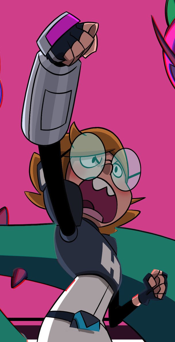 NickALive!: First Look at New 'Glitch Techs' Character Ridley