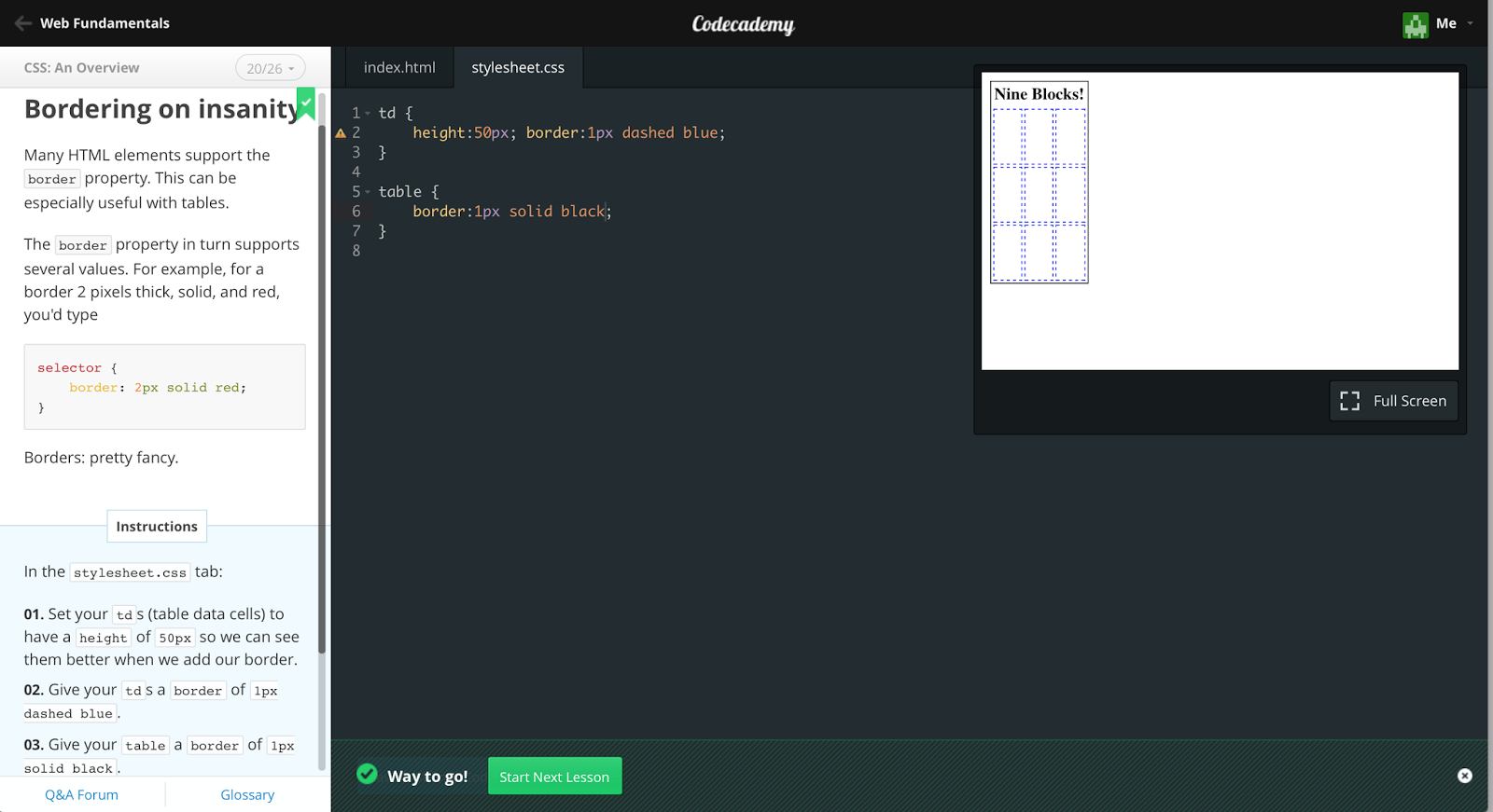 Hey, I'm Jesslyn.: Code Academy : Html & Css | CSS An Overview