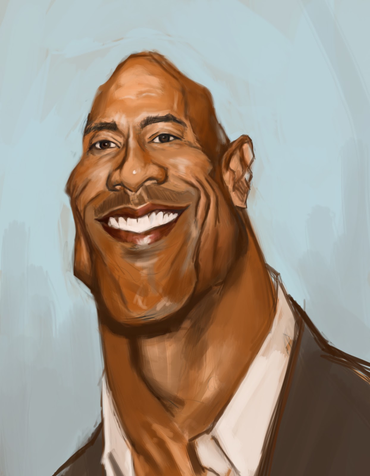 Jason Horning Art: Dwayne Johnson