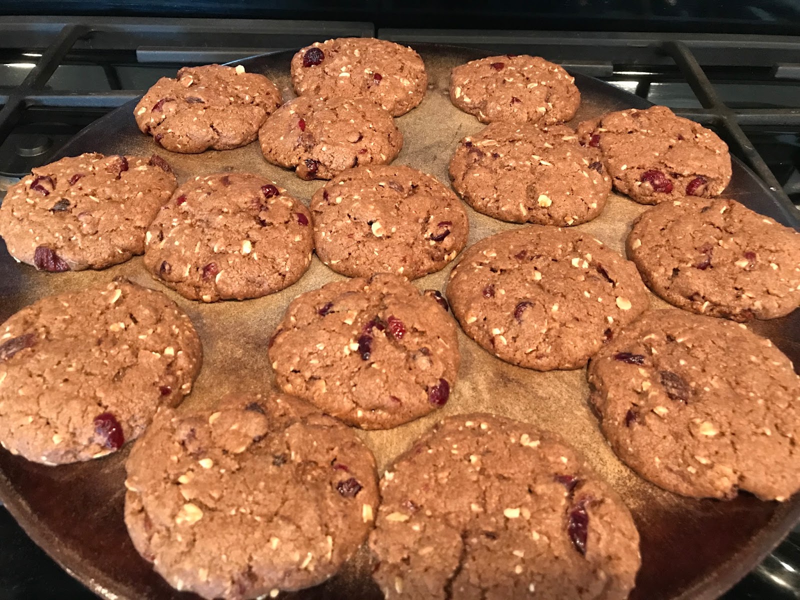 Vegan Oatmeal "Pantry" Cookies - Spinach is GOOD for You!