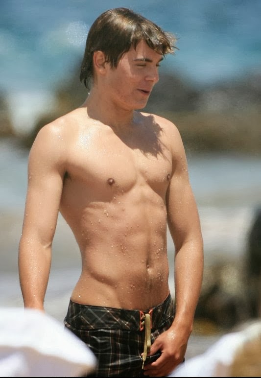 Male Model Street: Zac Efron