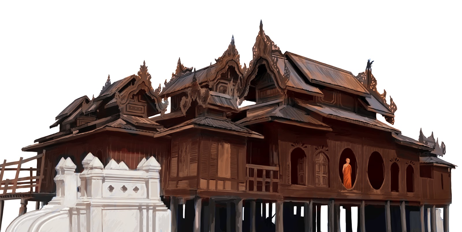 Burma Dhamma: Shwe Lan Excerpt: Shwe Yan Pyae Monastery