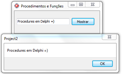 Procedimentos - Delphi ~ Programador Online