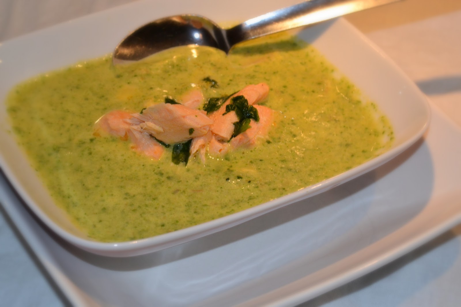 Veronicas Lchf Mat: Grönsakssoppa och Lax