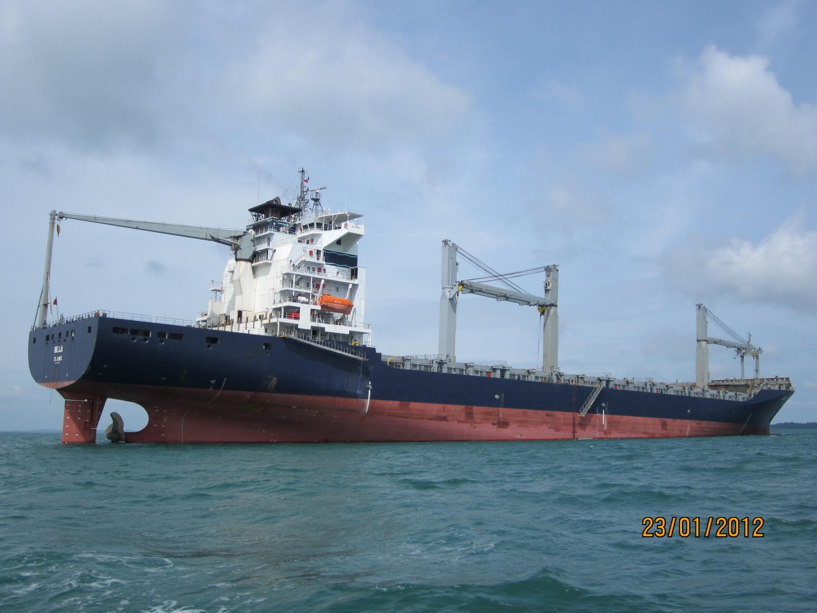 SINGATAC OFFSHORE CENTRE: M/V "Bella"