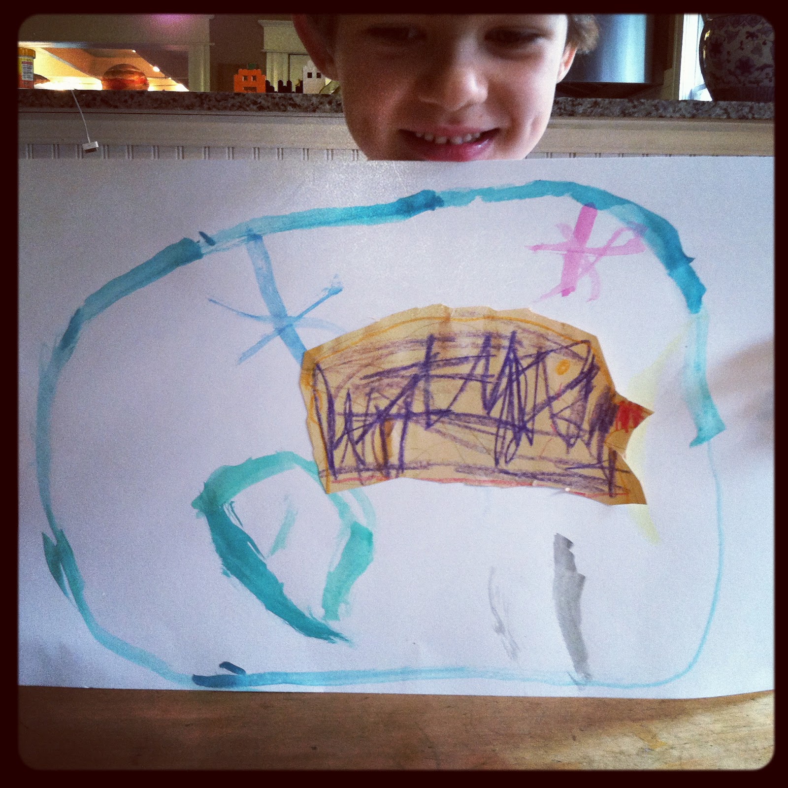 mamascout: magical scribble drawing (and a book review)