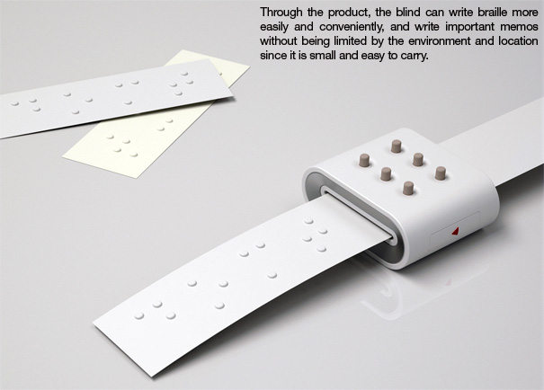 IDEASUP: Evolution of Braille products : Idea products for blind people