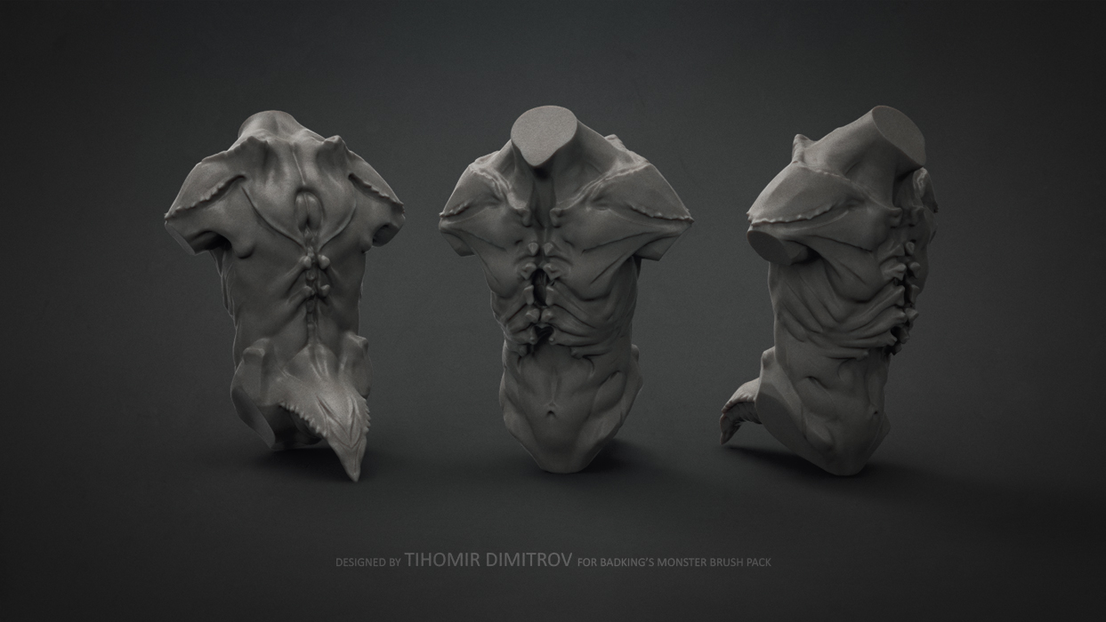 Download Monster ZBrush brushes FREE | Computer Graphics Daily News