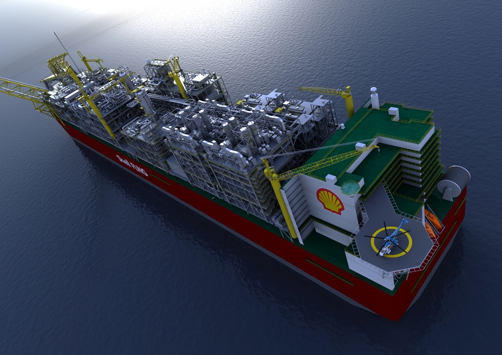 E n g p e g: Plataforma Prelude FLNG da SHELL