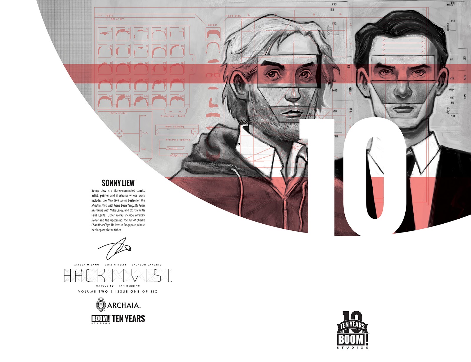 Review - Hacktivist Vol. 2 #1 (@Archaia)