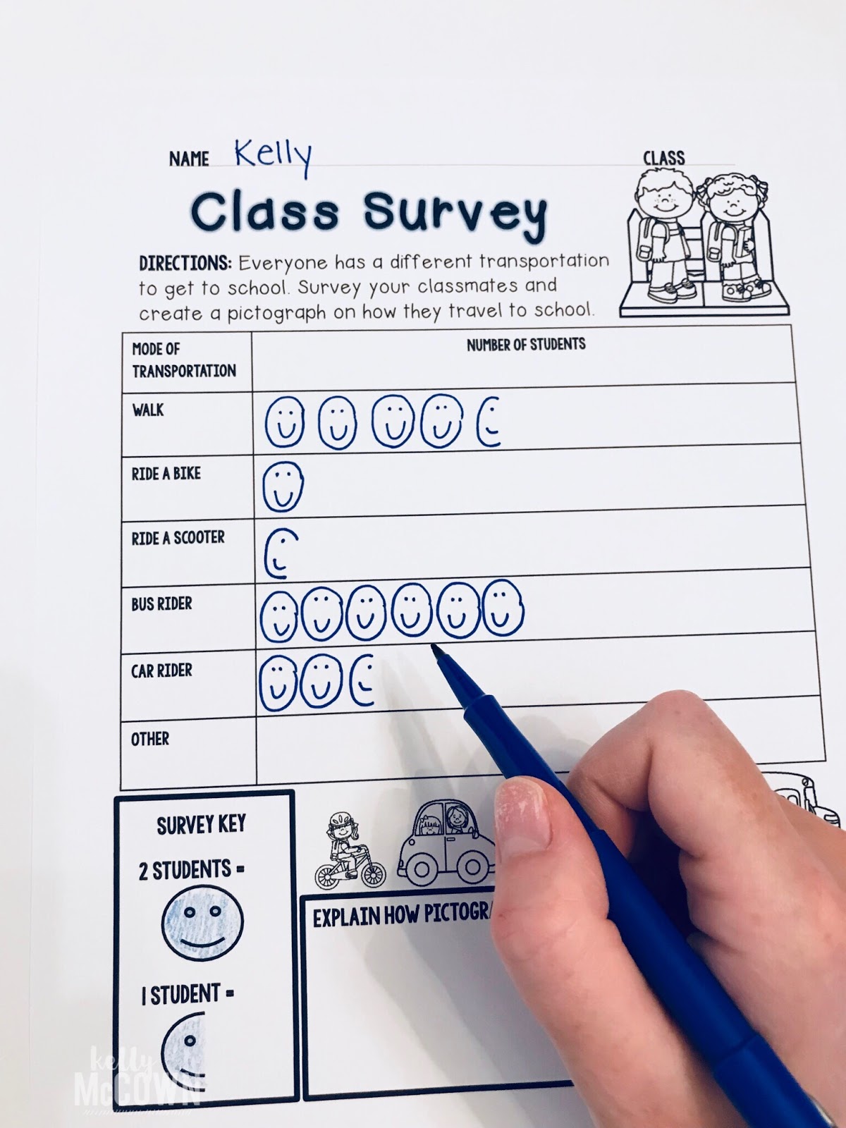 Kelly McCown: Back to School Middle School Math Activities