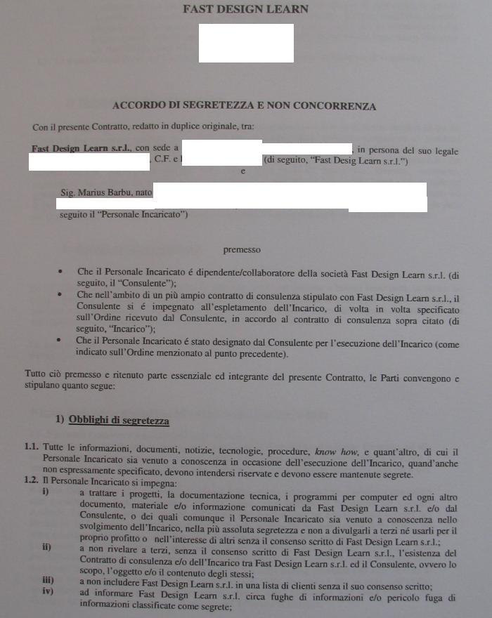 LA MULȚI ANI, ROMÂNIA!: Contract de munca (2)