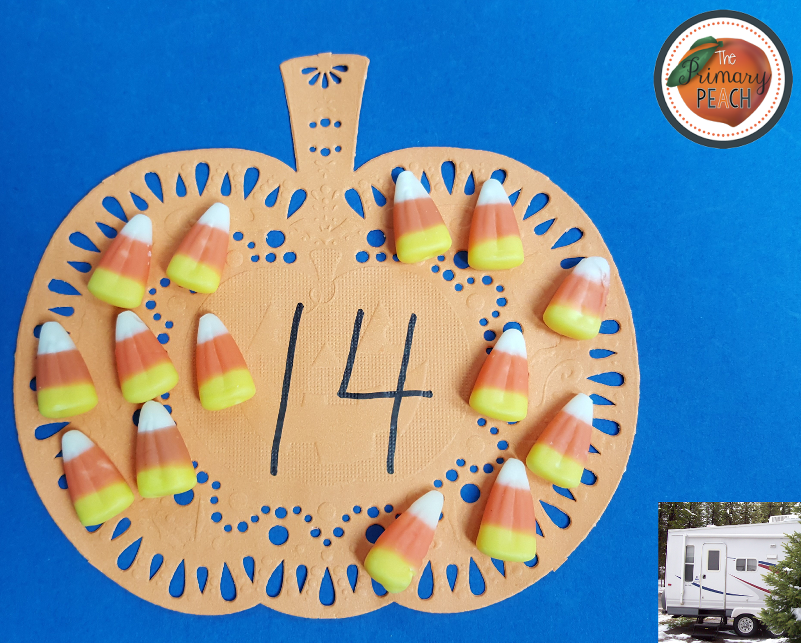 The Primary Peach: Fast and Fun Fall Math Activity