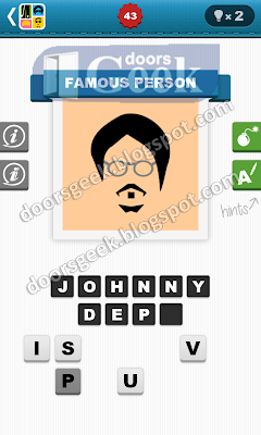 Celebrity Quiz Level 43 (bubble quiz games) ~ Doors Geek