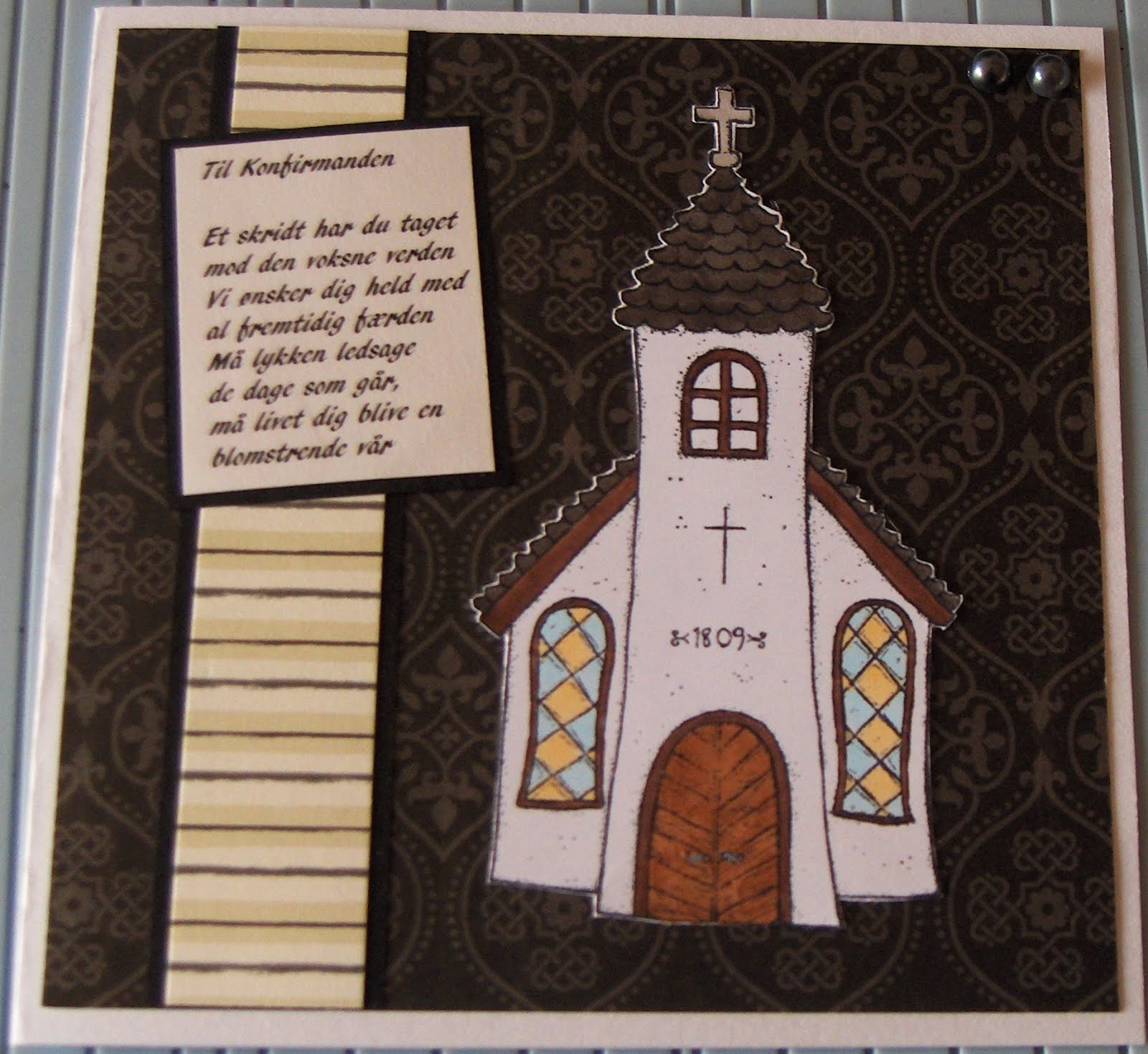 Carolinas kort: Konfirmationskort