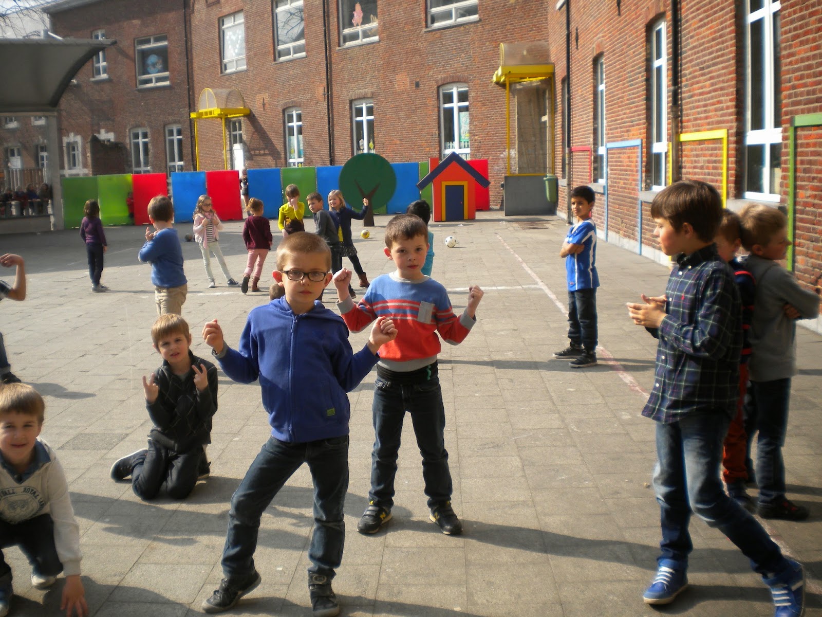 Eerste leerjaar Heilig Hart Sint-Trudo: Schoolfeest in de maak!