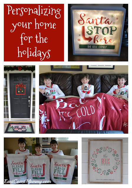 East Coast Mommy: Using Personalized Home Decor to Decorate for the ...