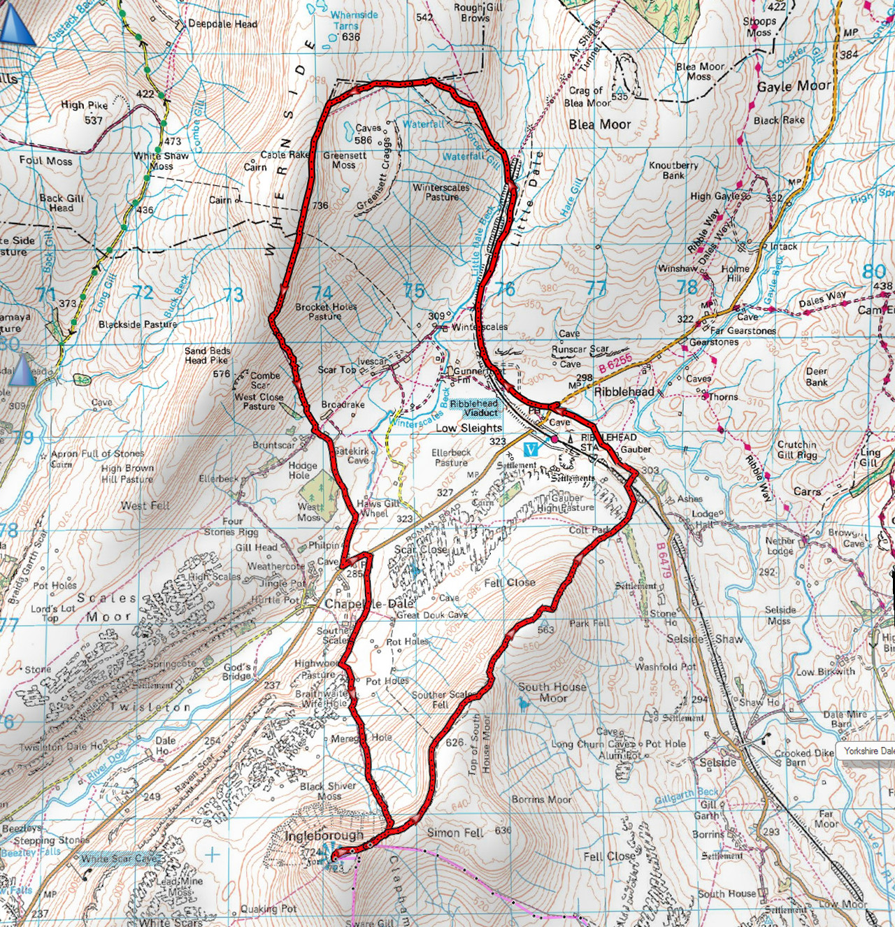 All The Gear But No Idea: Yorkshire 2000s - Whernside & Ingleborough