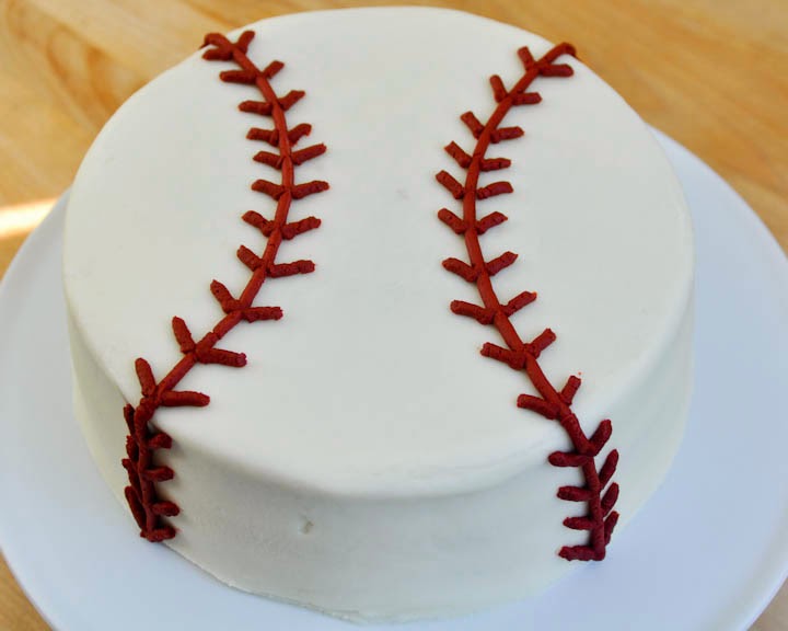 Beki Cook's Cake Blog: Easy Baseball Cake