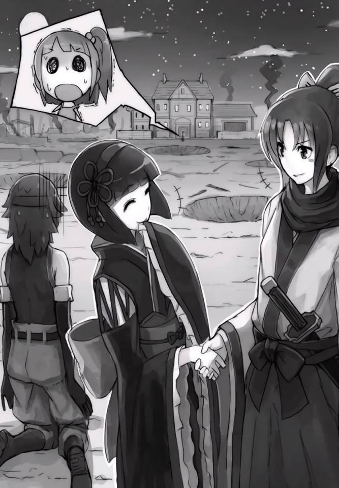 Ilustrasi Light Novel Tsuki ga Michibiku Isekai Douchuu Volume 1 ...