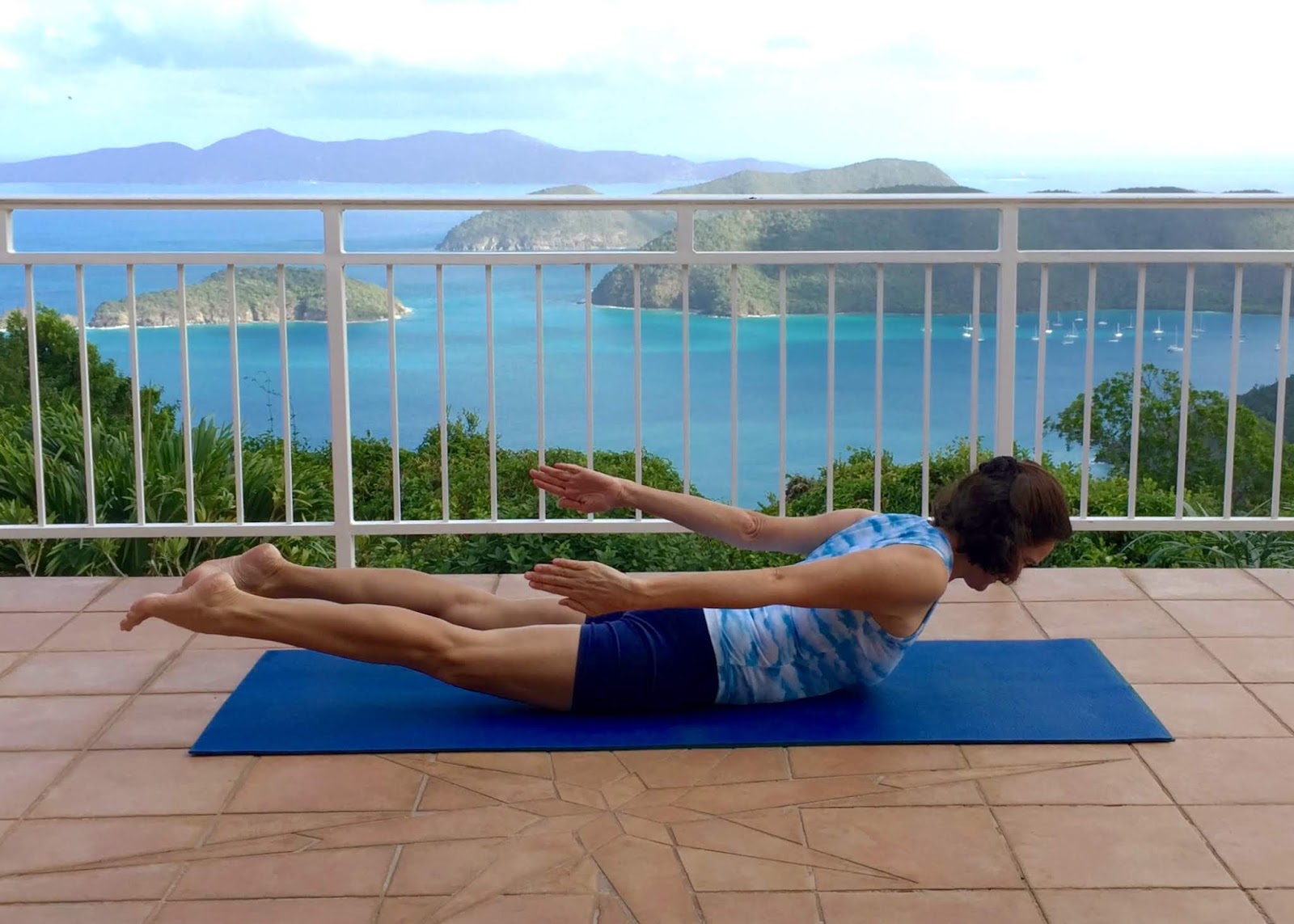 Yoga Pose: Locust Pose | Claudia Cummins