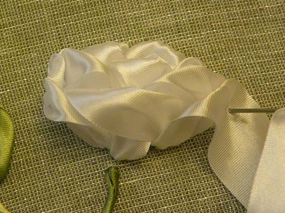 Tina's handicraft : ribbon roses