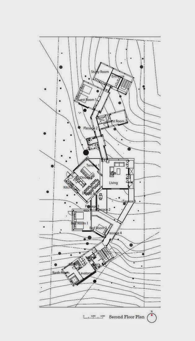 Daisen Unusual Natural House Design Wraps Around Trees ~ THE ...