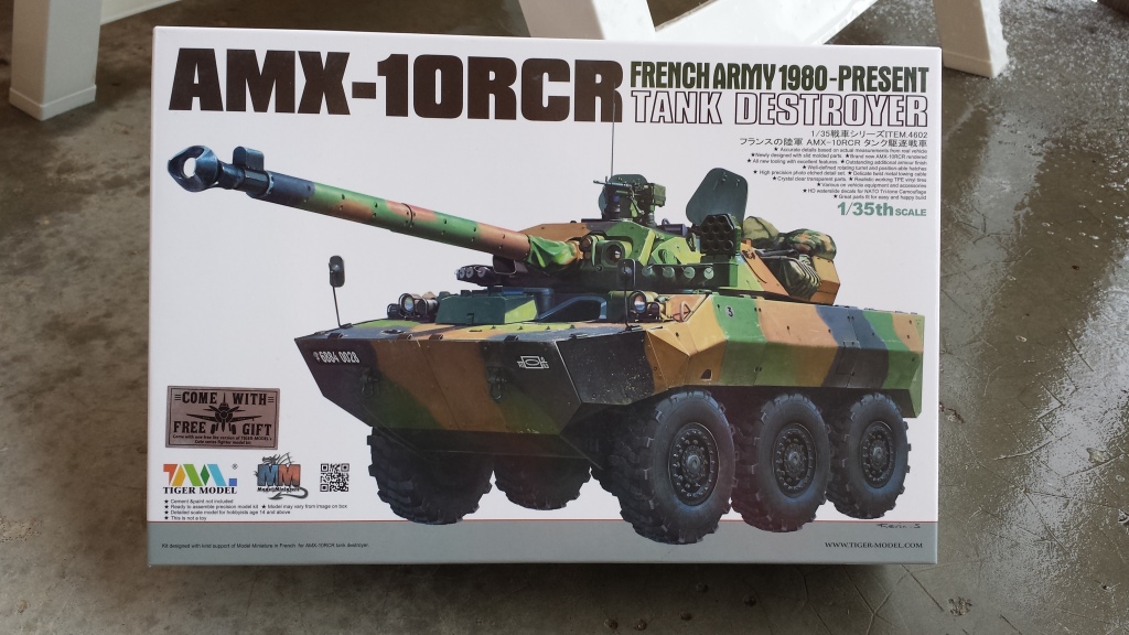 Airbus Maquette Club: [Tiger Model] AMX -10 RCR par Thomas au 1/35