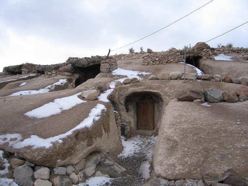 Meymand , A 12000 years old cave village of Iran