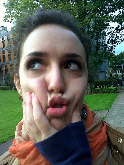 squish face: Francesca Spada's face squishing photos