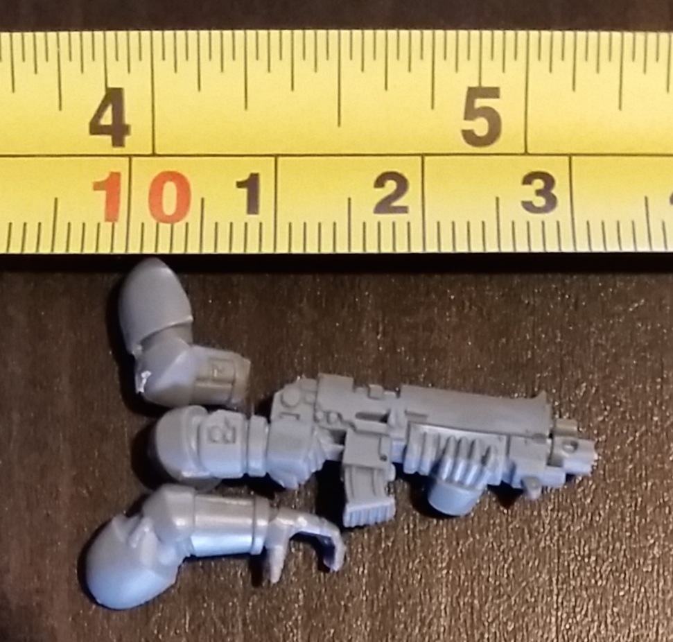 Super Massive Beast: Primaris Space Marines -- Proportions comparison