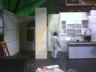 THB Construction: TV Studio Set - "Kitchen Set Created for Commercials"