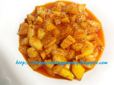 Divya's Cooking Journey: Dosa Avakaya