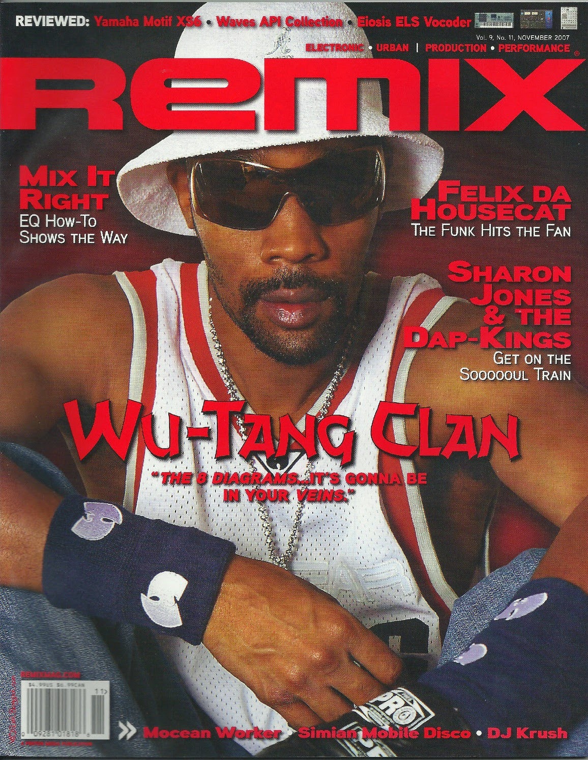 WTCFoLife Blog: [Throwback] RZA On the cover of Remix Magazine (Nov 2007)
