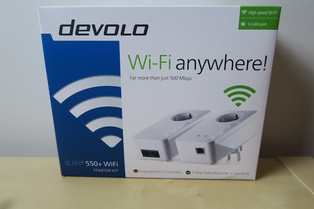 A Minha Casa Digital: Unboxing: Powerline Devolo 550+ Wifi (Internet pela rede elétrica!)