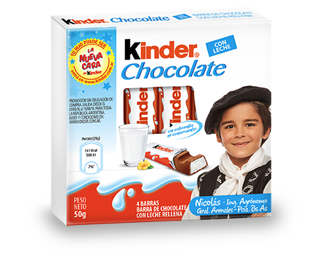 Kinder está buscando la nueva cara de su packaging | Más Chicos