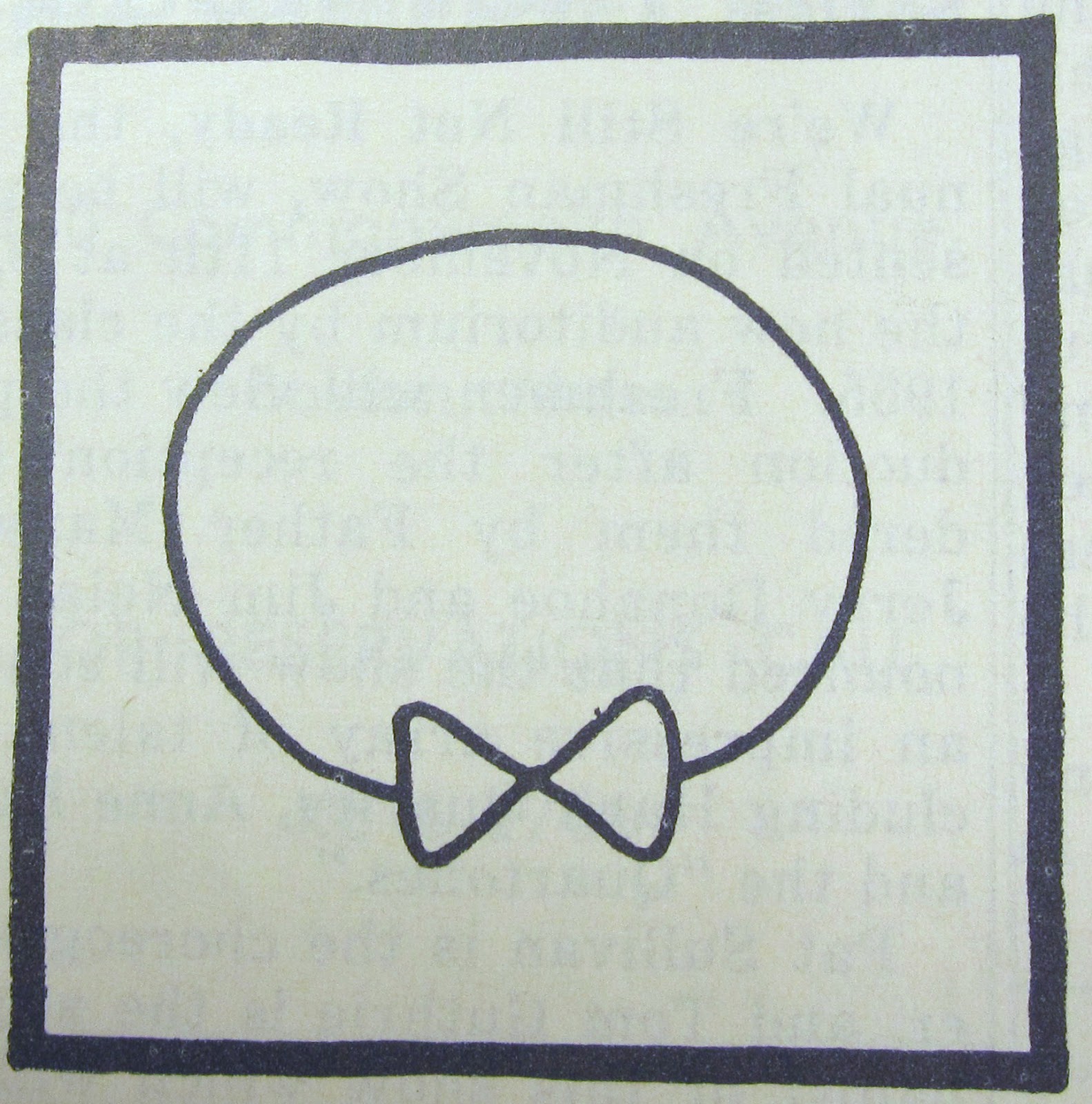 O breve verbO: Mais um droodle clássico