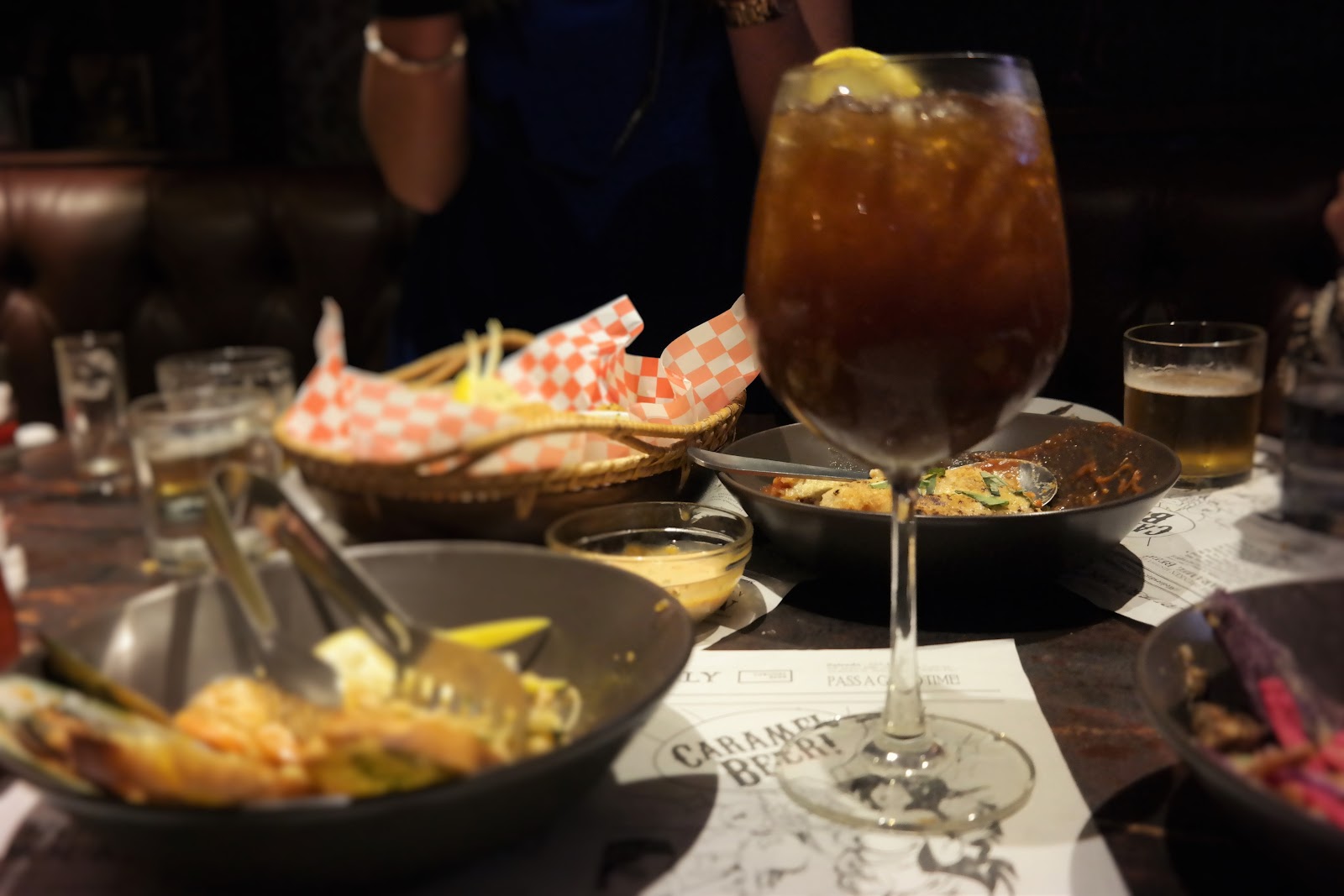 Sand Under My Feet: Rue Bourbon Salcedo Bar and Restaurant - The Drinks