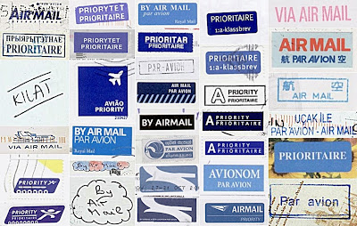 Mail Adventures: Air Mail Labels