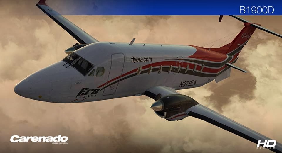 AirDailyX: Carenado B1900D New Exterior shots