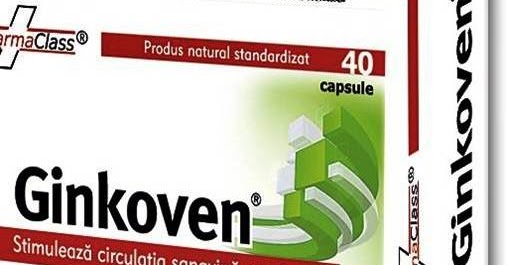 Pareri GINKOVEN tratamentul tulburarilor de circulatie. Rezumat prospect.