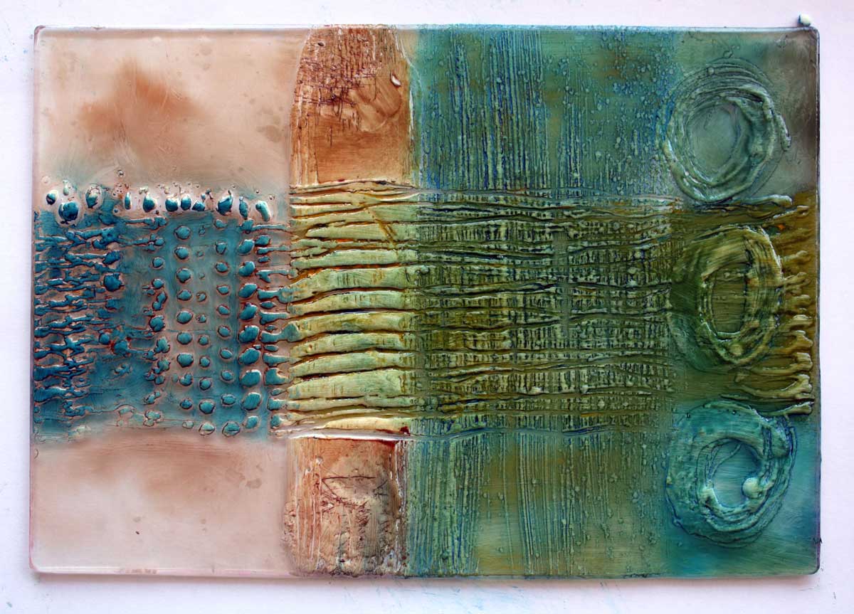 Judy Wise: Collographs with Akua Inks