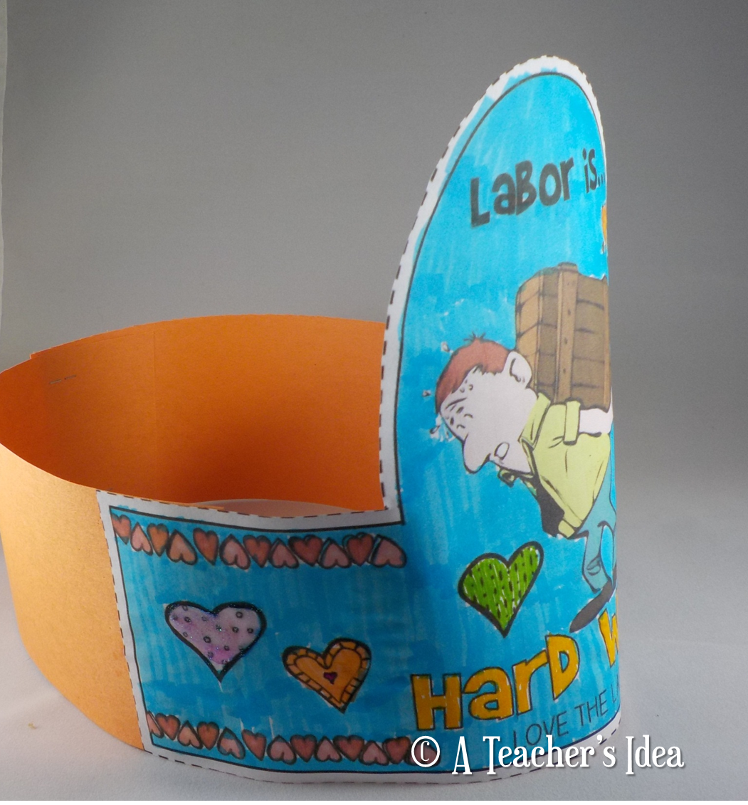 A Teacher's Idea: Labor Day Headbands