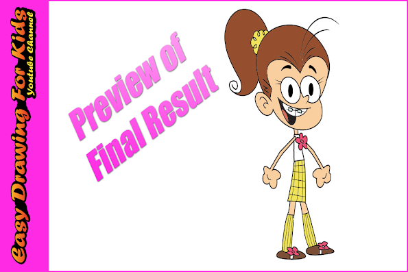 How to Draw Luan Loud from The Loud House | Drawing Course for Beginners