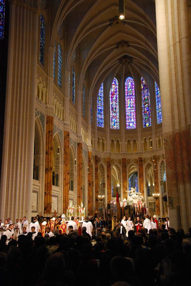 New Liturgical Movement: The Third and Final Day of the Chartres Pilgrimage