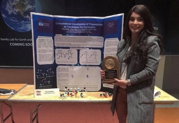 Sara Lamçe, the Albanian girl famous among American scientists