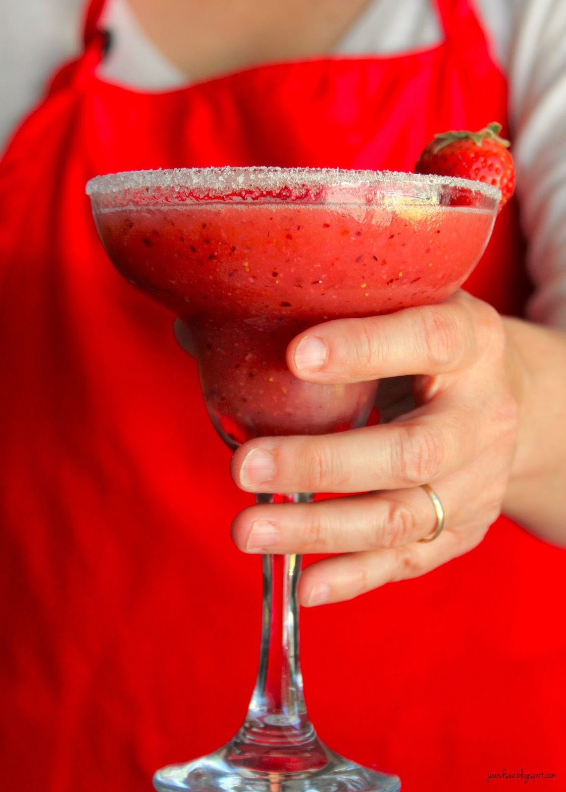 Jo and Sue: Watermelon Strawberry and Cherry Adult Slushie