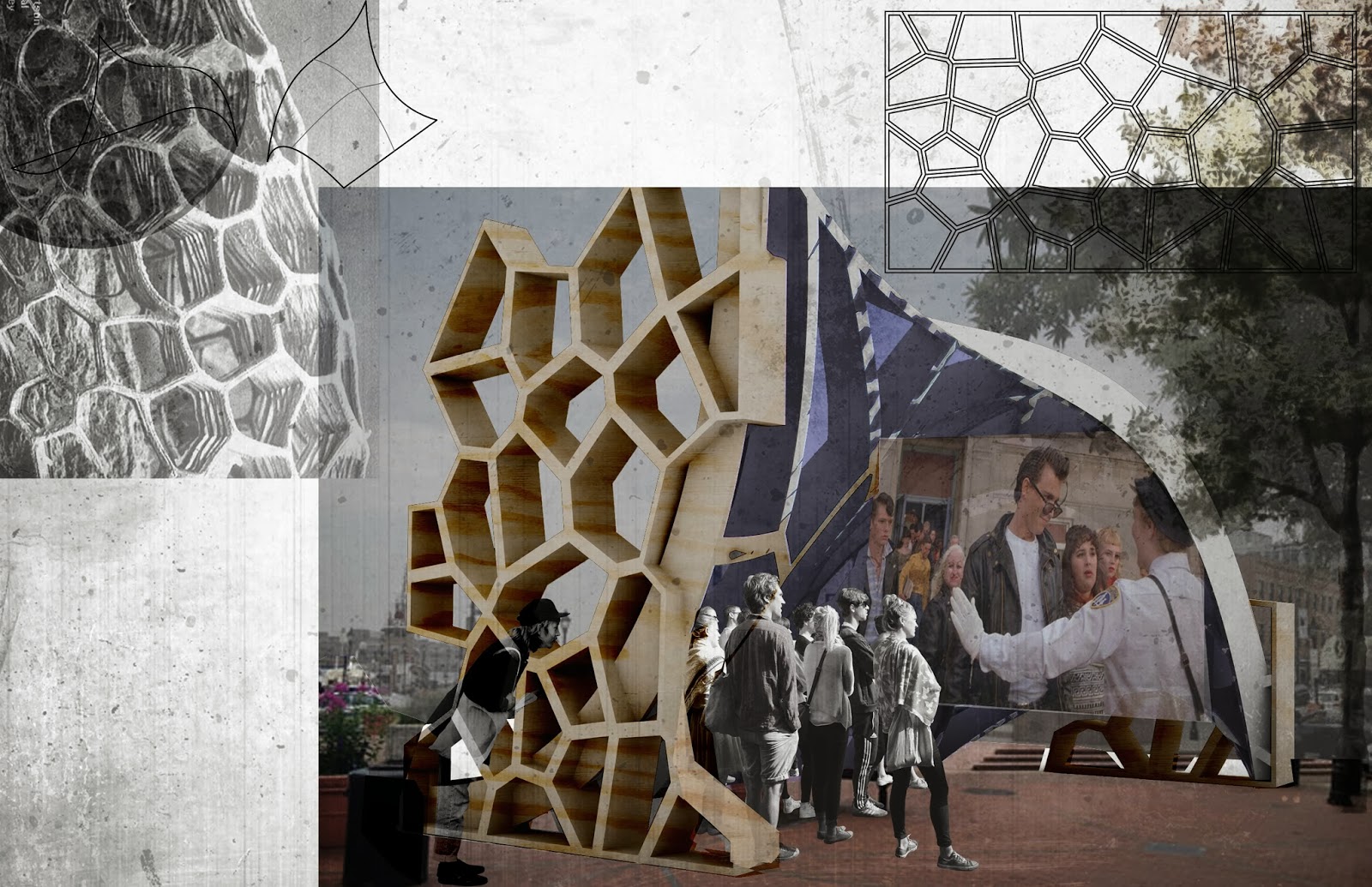 dikhanov|arch470|UMD : Pavilion_Hybrid Drawing