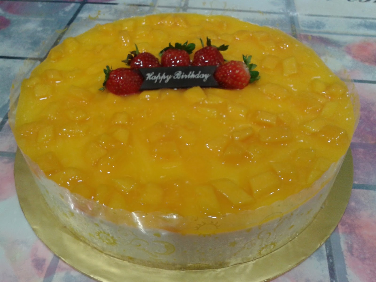 YES.HomemadeBakery : Homemade Mango Cheesy Cake