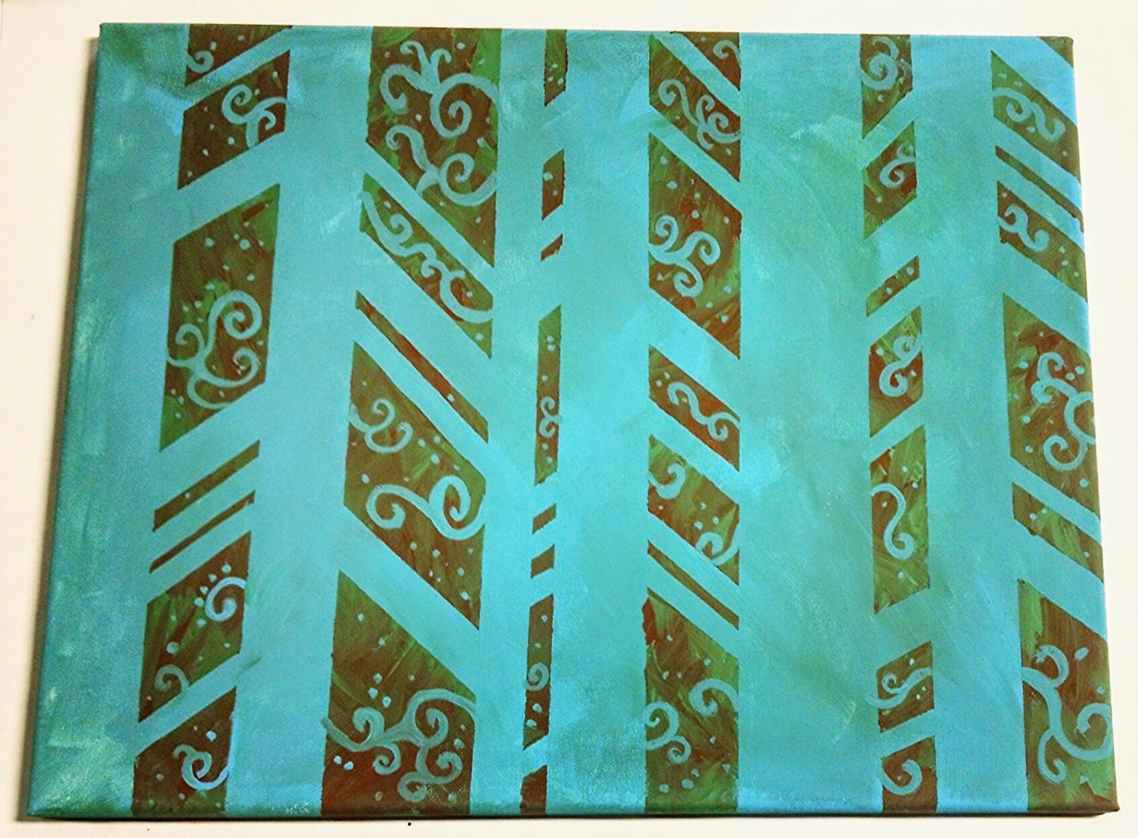 October Canvas Painting